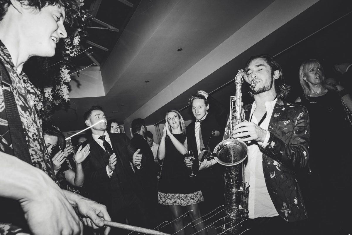 Sax & Bongo Players – PCR Events Ltd